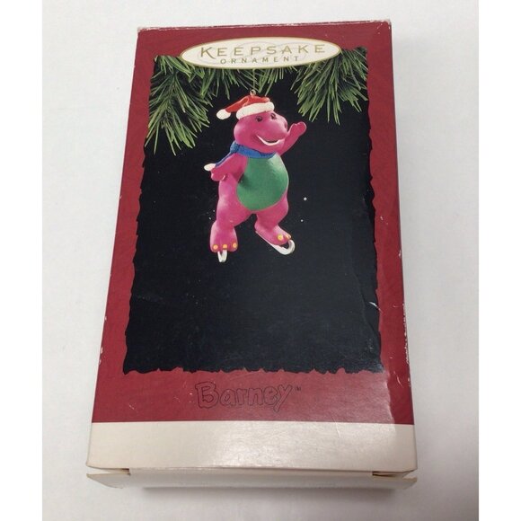 Hallmark | Holiday | Hallmark Barney Keepsake Ornament 994 Vintage ...